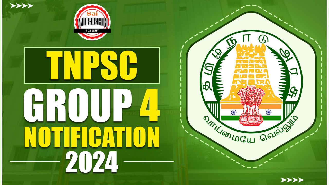 TNPSC Group 4 Study Material in 2024 - Sai Vikram Academy